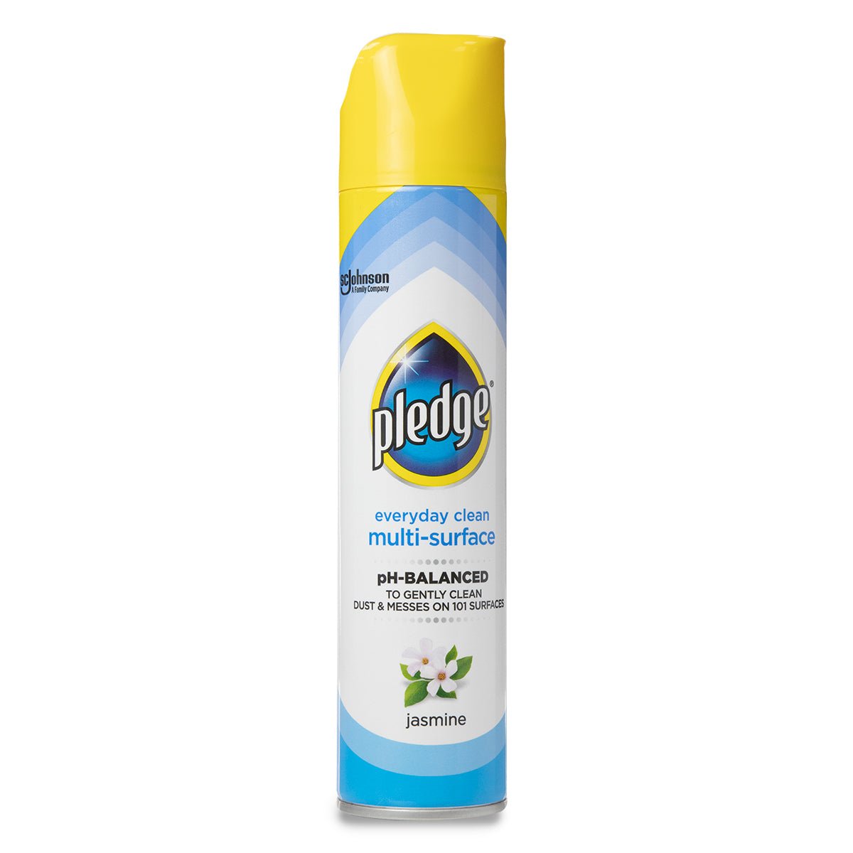 Pledge Aerosol 5 in 1 Multi Surface 250ml Jasmine | 5000204689297 ...