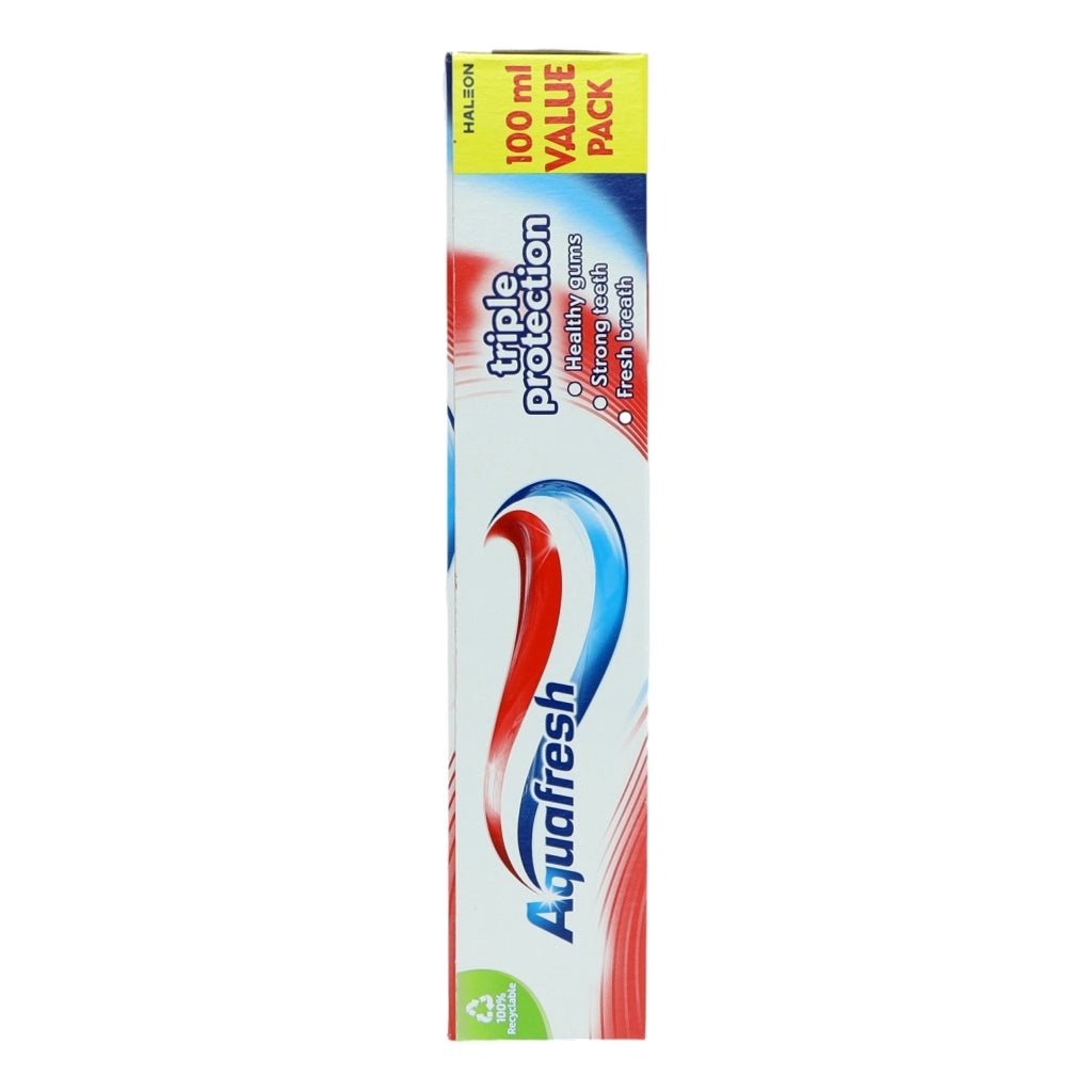 Aquafresh Toothpaste 100ml Triple Protection | 5054563180209 ...