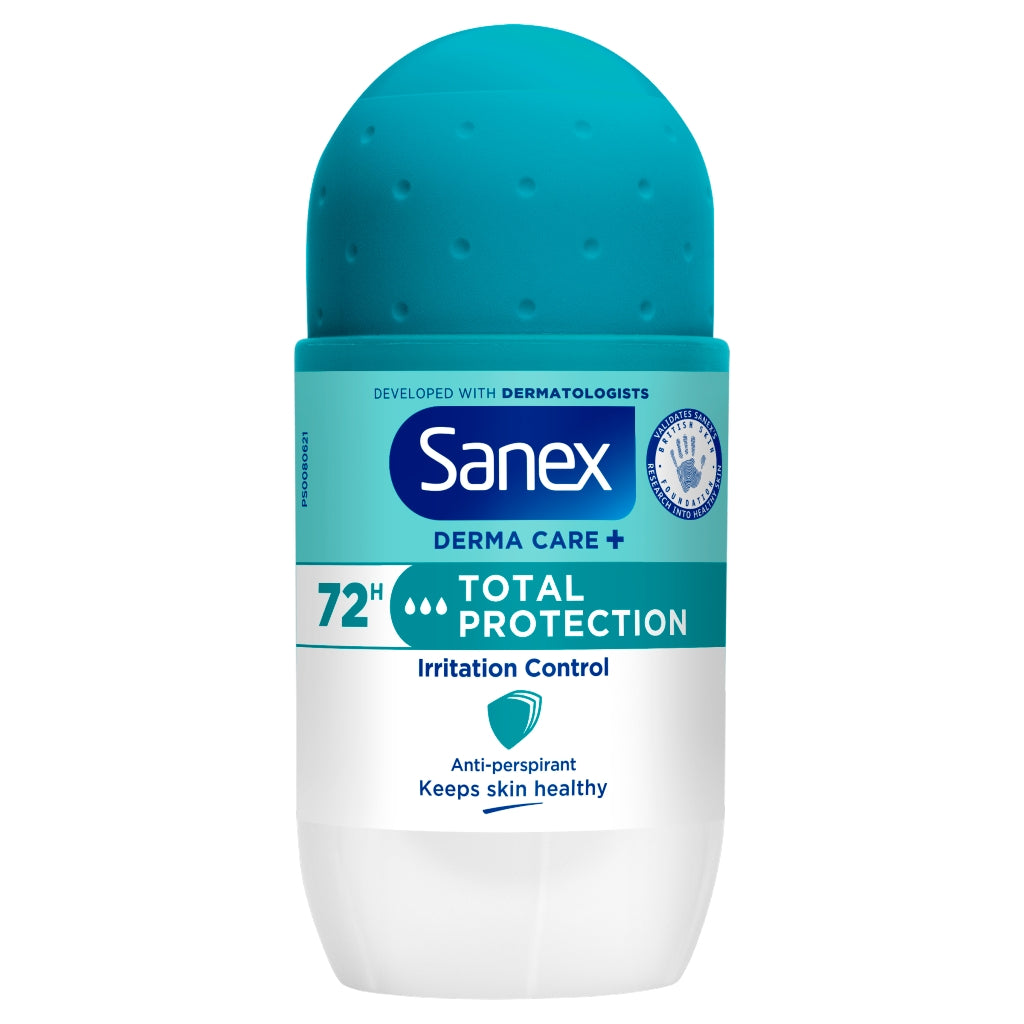 Sanex Deo Roll On 50ml 72hr Total Protection | 8718951729681 ...