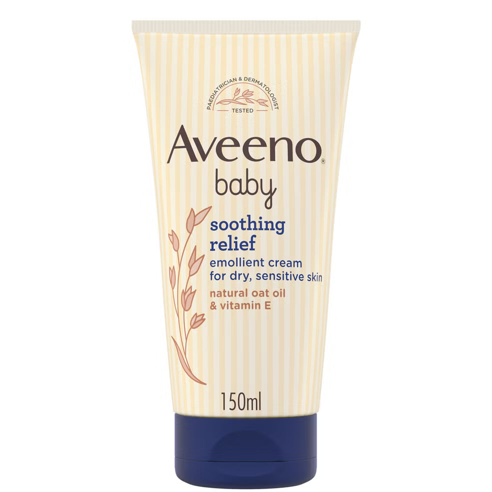Aveeno Baby Emollient Cream 150ml Soothing Relief – Intamarque