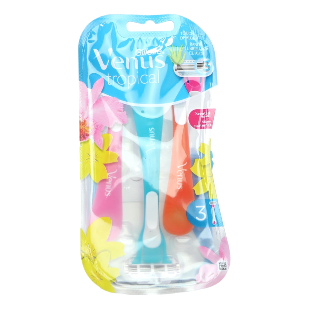 Gillette Venus Simply 3 Disposable Razor 3s Tropical | 7702018426263 ...