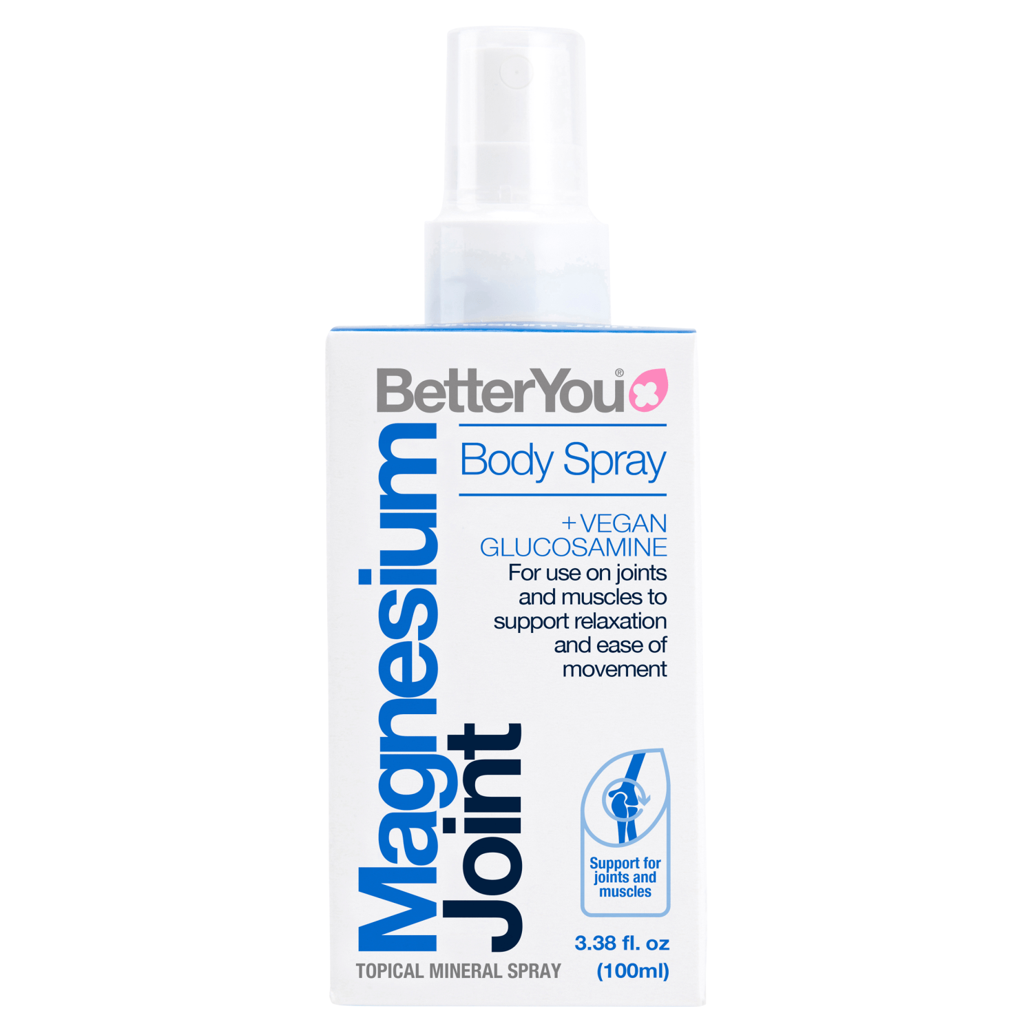 BetterYou Magnesium Joint Body Spray 100ml | 5060148520315 | UK Food ...