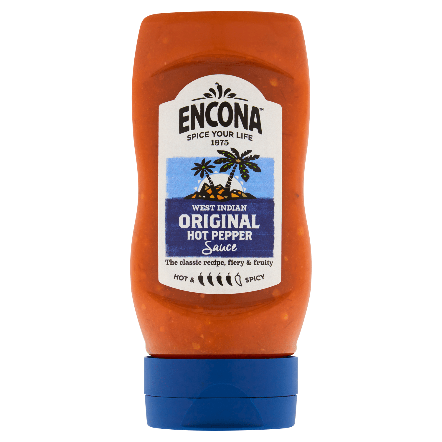 Encona West Indian Original Hot Pepper Sauce 285ml | 5012389670366 | UK ...