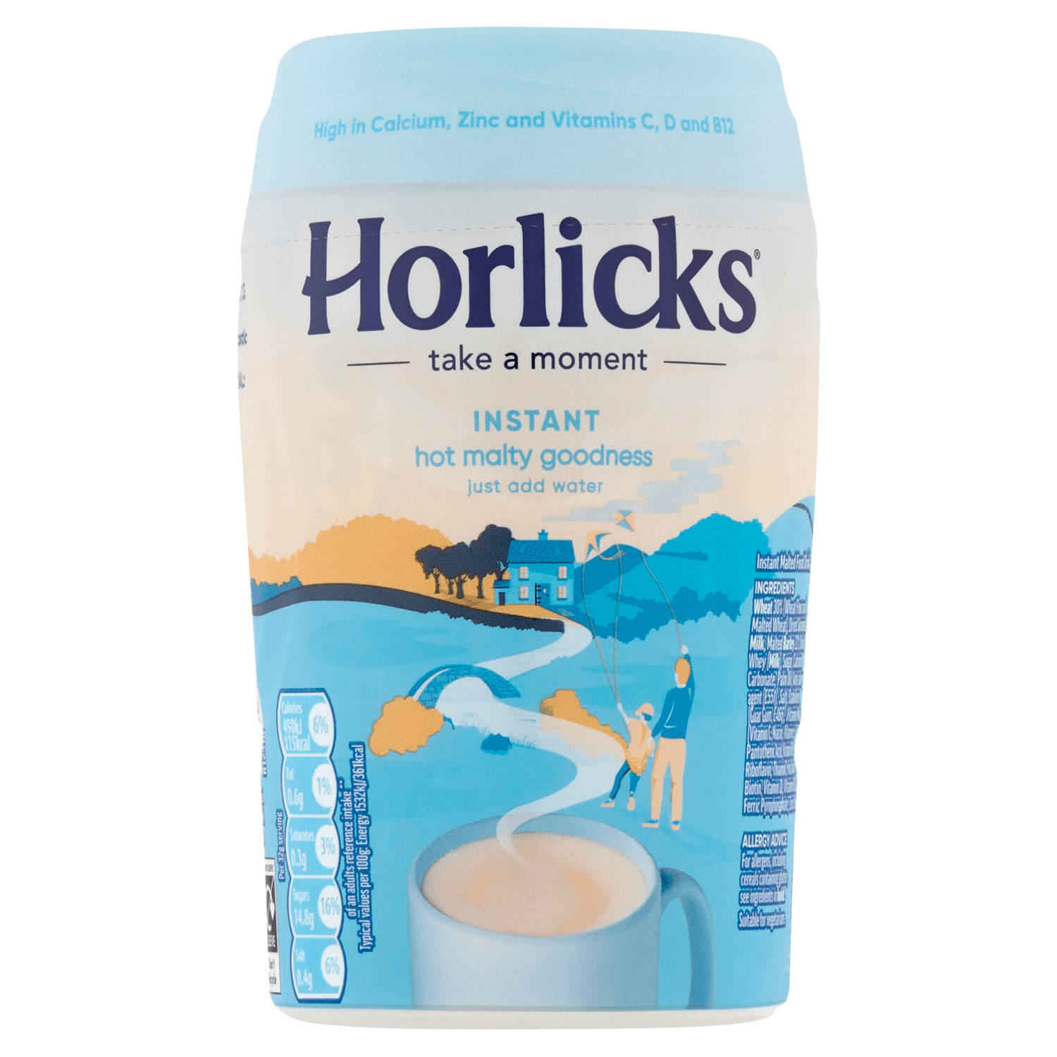 Horlicks Instant Hot Malty Goodness 270g | 5060113919519 | UK Food ...