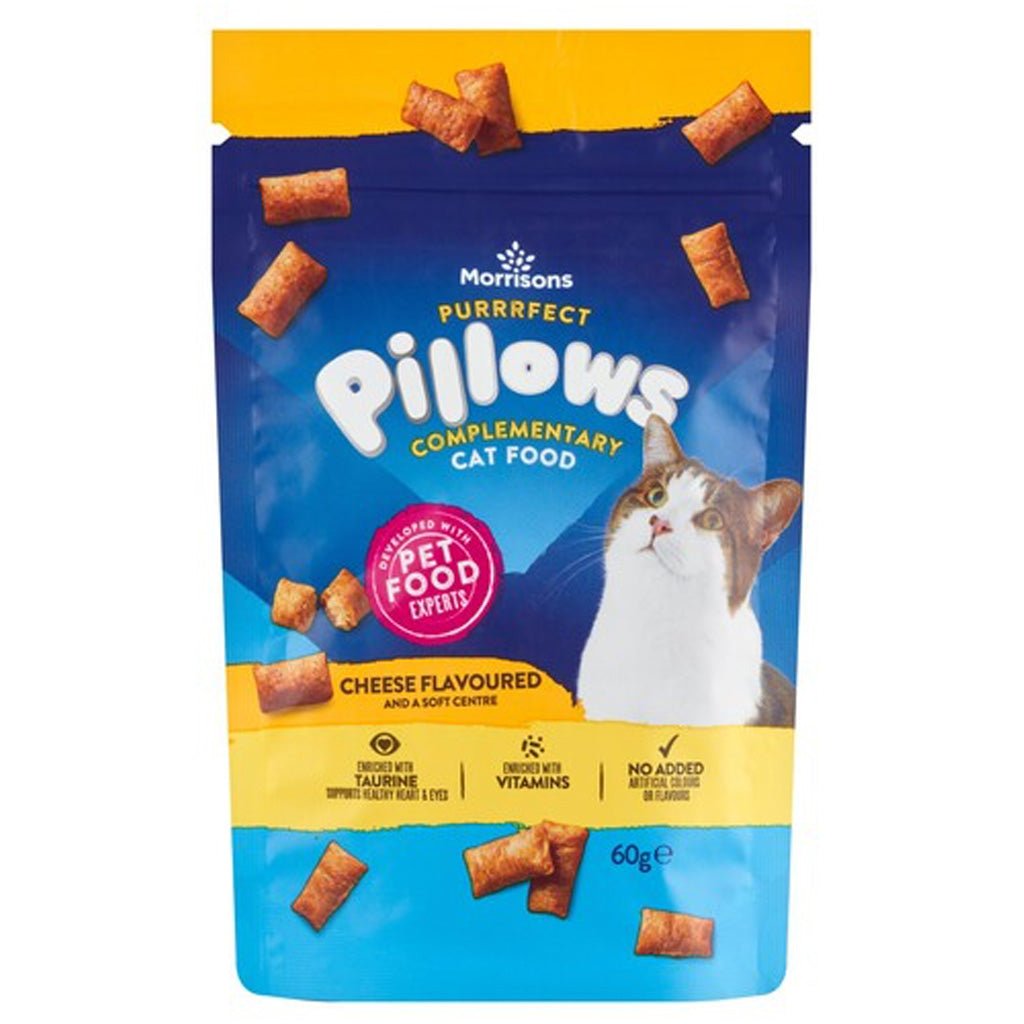Morrisons Purrrfect Pillow with Chicken and a Soft Centre 60g – Intamarque