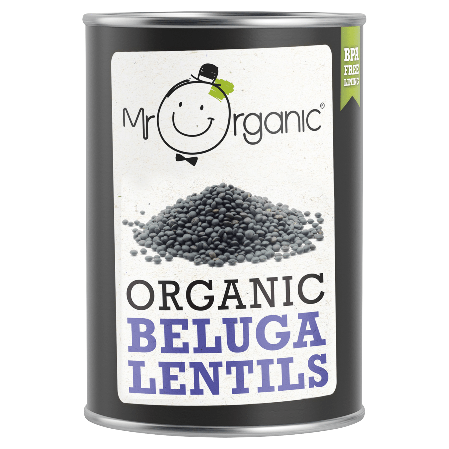 Mr Organic Beluga Lentils 400g | 5060178074086 | UK Food & Drink ...