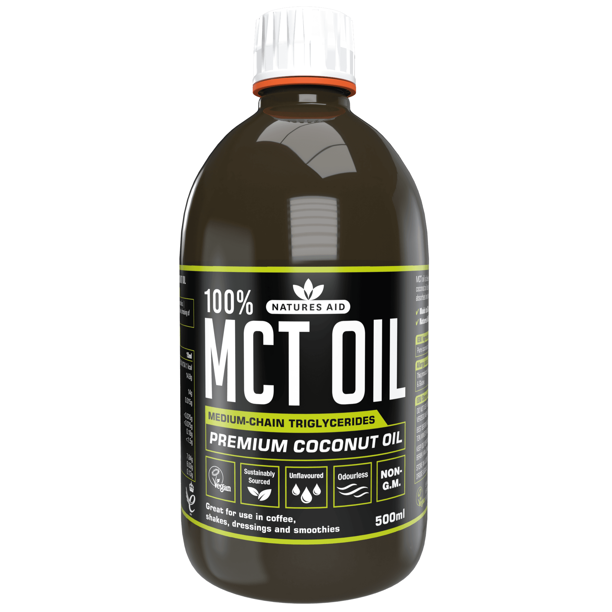 Natures Aid 100% Pure MCT Oil | 5023652444508 | UK Food & Drink ...