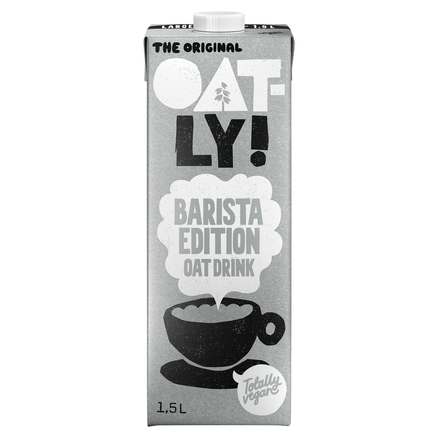 Oatly! The Original Barista Edition Oat Drink 1,5L | 7394376621932 | UK ...