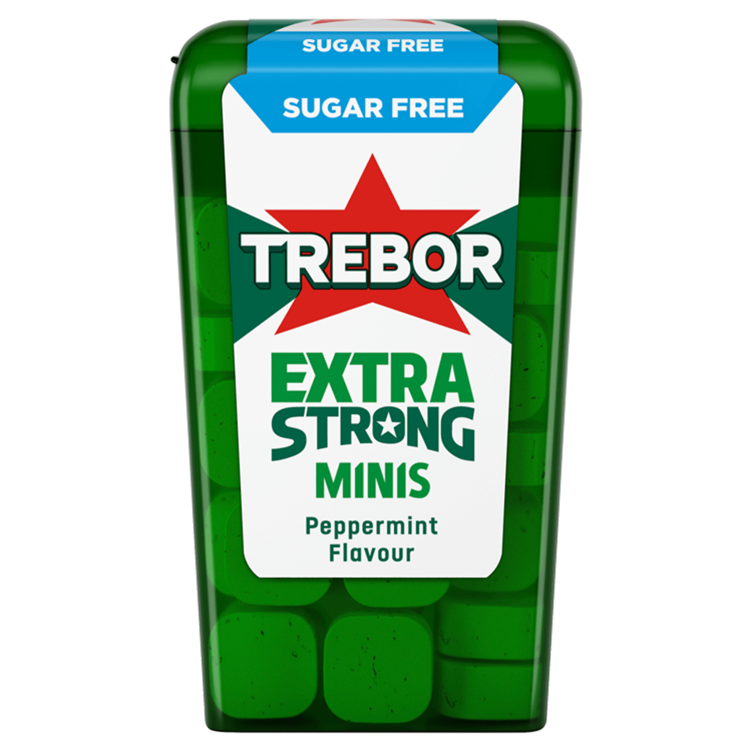 Trebor Extra Strong Sugar Free Peppermint Flavour 12.6g | 96143988 | UK ...